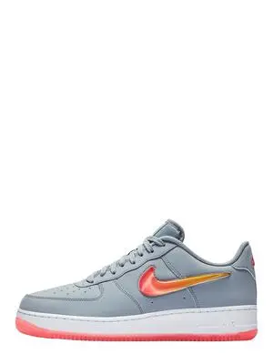 Nike Force 1 Jewel Sneakers - Grey/red