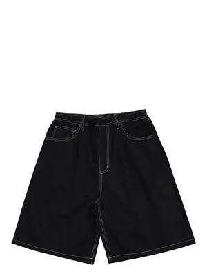 CONVERSE 5-pocket Baggy Shorts - Black