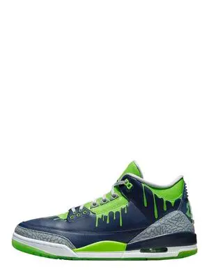 JORDAN 3 Retro X Doernbecher Xix 'navy Green - Multi-color/multi-color/multi-color