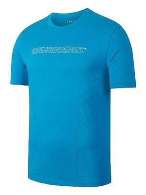 JORDAN 23 Engineered Dri-fit Short Sleeve T-shirt - Blue