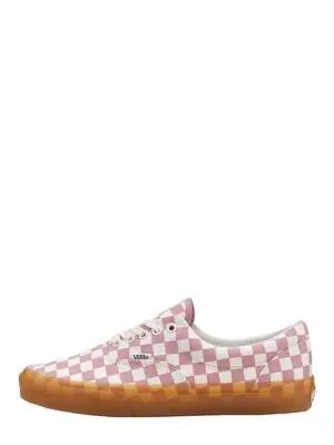 VANS Era Checkerboard Sneakers - Pink/white