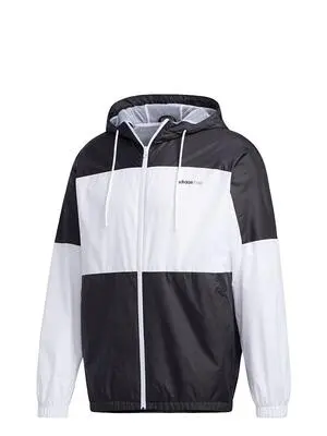Adidas Neo Color Block Sport Coat - Black