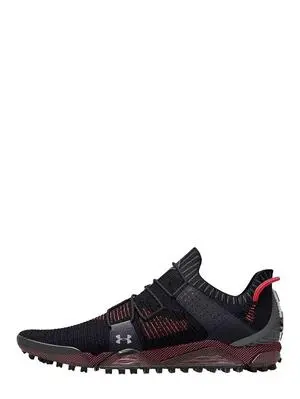 Under Armour Hovr Tour Spikeless Golf Shoes - Black/red