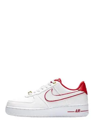Nike Nike Air Force 1 '07 LUX Luxury Sneakers White/red