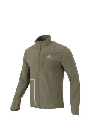 Adidas Logo Printing Sports Stand Collar Jacket - Default Colorway