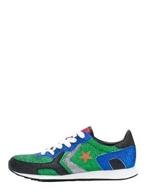 CONVERSE J.w. Anderson Thunderbolt Sneakers - Black/green/blue