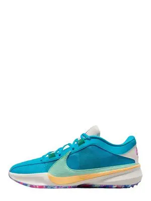 Nike Zoom Freak "greece X Nigeria" Sneakers - Blue Lightning/emerald Rise/phantom