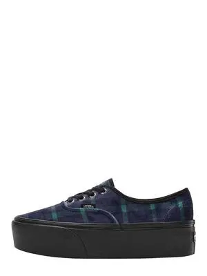 VANS Vans Authentic Platform Checked Sneakers Blue/black
