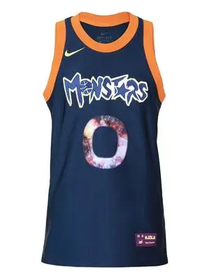 Nike Lebron X Monstars Crossover Dna Basketball Jersey - Blue