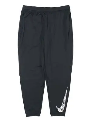 Nike Essential Wild Quick-drying Print Knit Running Sports Pants - Black