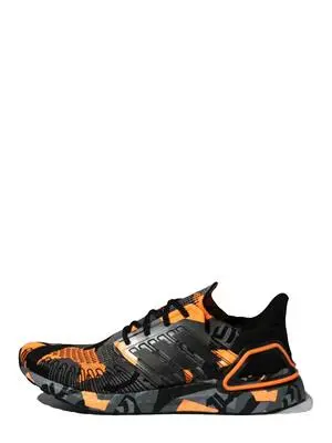 Adidas Ultra Boost 20 Athletic Sneakers - Black/orange/gray