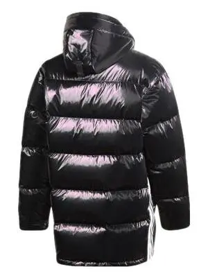 Adidas Originals Quilted Hooded Down Jacket - Black