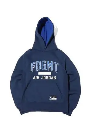 JORDAN X Fragment Design Collaboration Pullover Hoodie - Blue