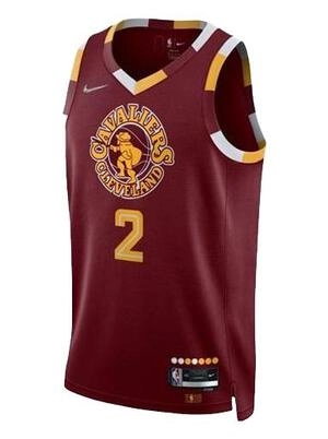 Nike Nike X NBA 75 Cleveland Cavaliers Collin Sexton Replica Jersey Red/blue