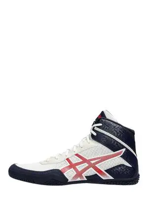 Asics Matcontrol 3 High Top Sneakers - White/classic Red