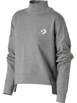 CONVERSE Converse Knit Mock Neck Sweatshirt