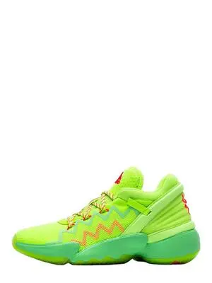 Adidas Marvel X D.o.n. Issue #2 Gca 'spida Sense' Basketball Sneakers - Green