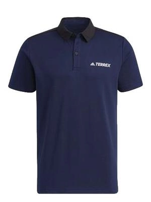 Adidas Bao Casual Sports Short Sleeve Polo Navy - Blue