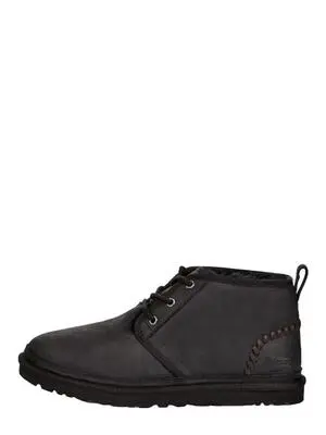 UGG Neumel Deco Lacing Ankle Boots - Black