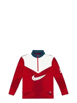 Nike Lab X Gyakusou Long-sleeve Top - Sport Red/thunder Blue