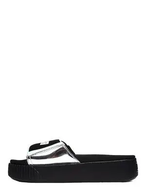 PUMA Puma Platform Slide TZ Metallic Slides Black