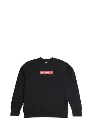 Nike Jdi Fleece Lined Pullover - Black