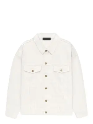 Fear Of God Fw23 Denim Jacket - White/beige