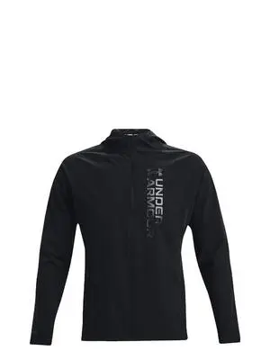 Under Armour Waterproof Hooded Jacket - Black