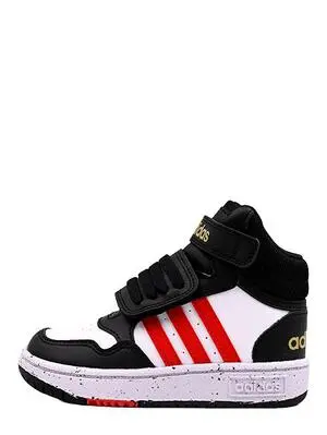 Adidas Hoops Mid I Shoes - Cloud White/vivid Red/core Black