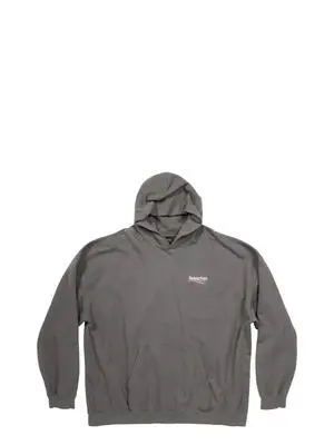Balenciaga Political Campaign Hoodie - Grey