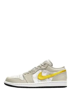 JORDAN 1 Low Se "orewood Brown" Sneakers - Light Orewood Brown/amarillo/white