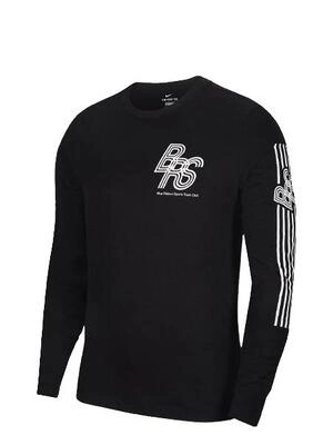 Nike Dri-fit Long Sleeve Athletic Shirt - Black