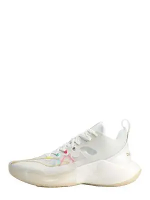 LI-NING Sonic 8 Low Champion Athletic Sneakers - Milky White