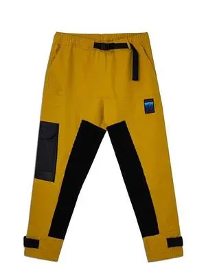 Adidas Adidas Originals Adv Wv Pant Colorblock Outdoor Multiple Pockets Cargo Sweatpants Yellow Yellow