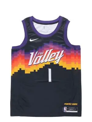 Nike Nba Devin Booker Phoenix Suns 2022/23 Fan Edition Swingman Jersey - Black