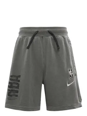 Nike Nba Loose Fit Basketball Shorts - Grey
