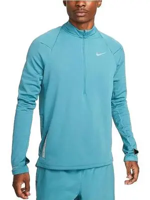 Nike Therma-fit Run Division 1/2 Zip Running Top - Mineral Teal