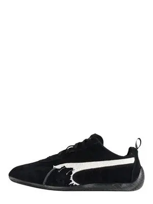 Balenciaga X Puma Speedcat Suede Sneakers - Black/white