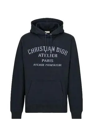 Dior Atelier Pullover Hoodie - Blue