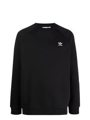 Adidas Originals Adicolor Essentials Trefoil Crewneck Sweatshirt - Black