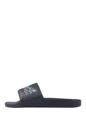 Gucci Pursuit Slide "hawaii - Black