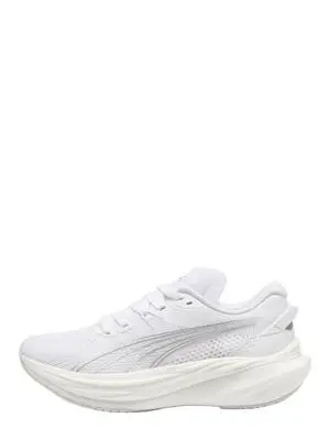 PUMA Puma Deviate Nitro 3 Athletic Sneakers White/feather Grey/silver