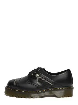 Dr. Martens 1461 Bex Zip Leather Shoes - Black
