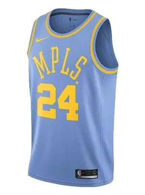 Nike Los Angeles Lakers Kobe Bryant #24 Basketball Jersey - Blue