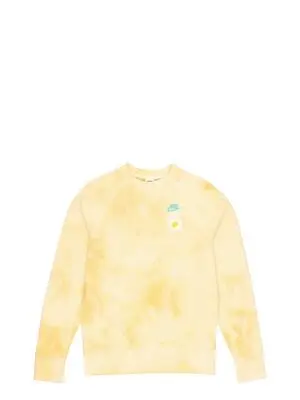 Nike Tie Dye Embroidered Daisy Round Neck Gold - Default Color