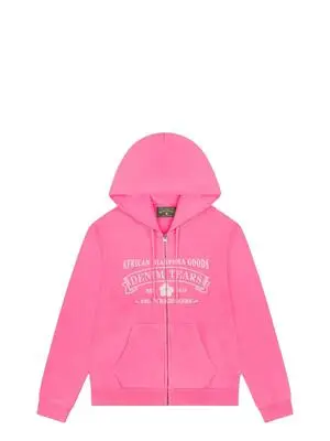DENIM TEARS Adg Zip Hoodie - Pink