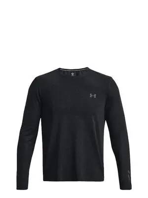 Under Armour Seamless Stride Long Sleeve Top - Black