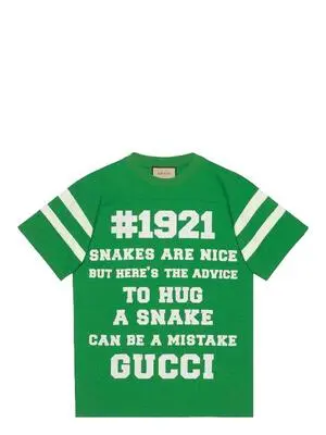 Gucci 1921 Series Short Sleeve T-shirt - Green