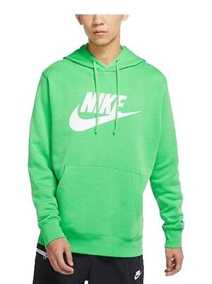 Nike Club Fleece Hoodie With Large Logo - Multi-color