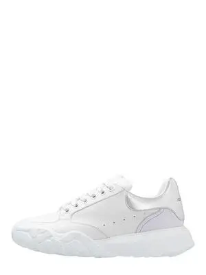 Alexander McQueen Court Trainer - White/silver